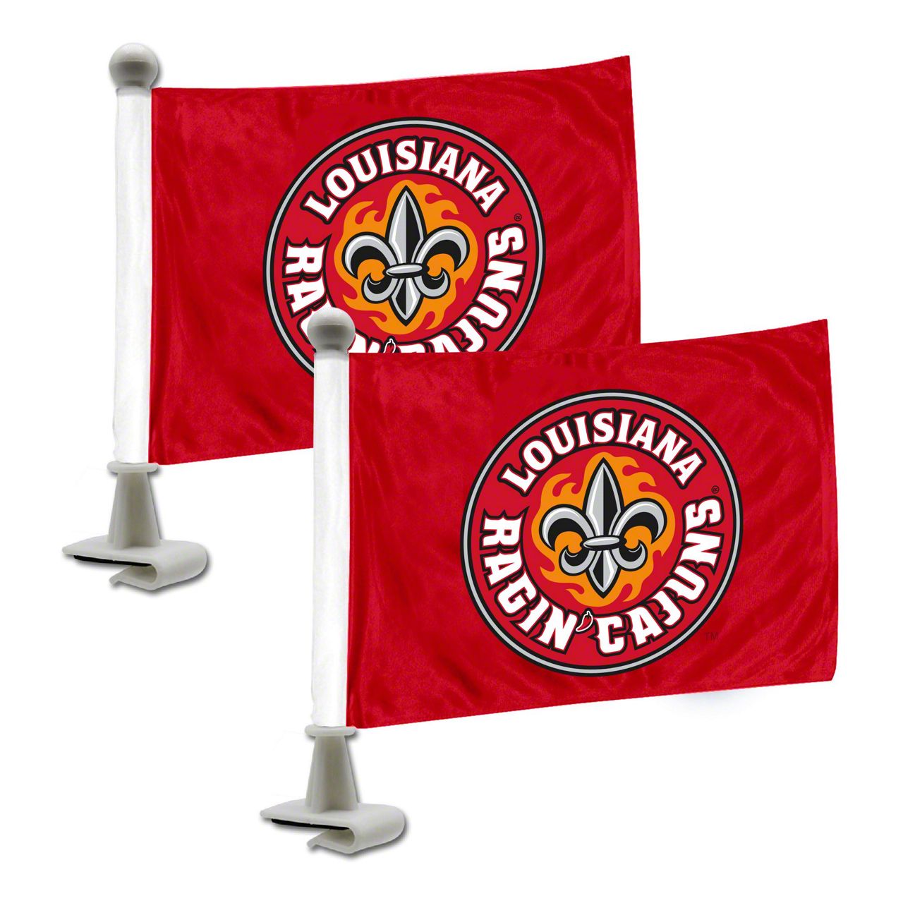 Mach-E Ambassador Flags with University of Louisiana-Lafayette Logo ...