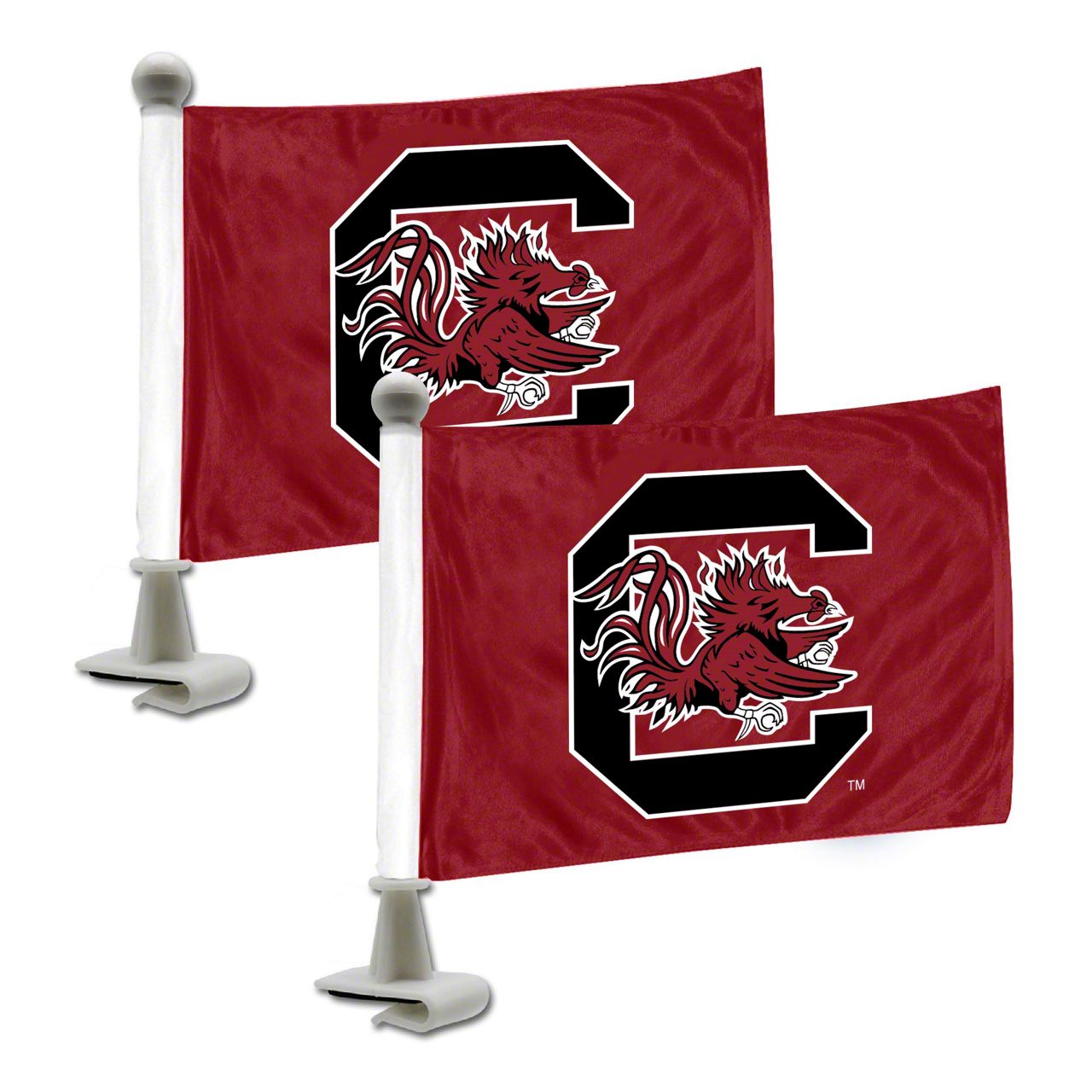 Mach-E Ambassador Flags with University of South Carolina Logo; Red ...
