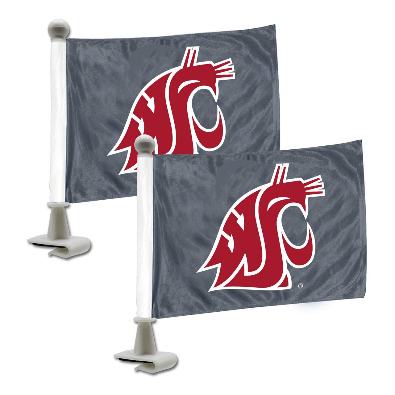 Mach-E Ambassador Flags with Washington State University Logo; Gray ...