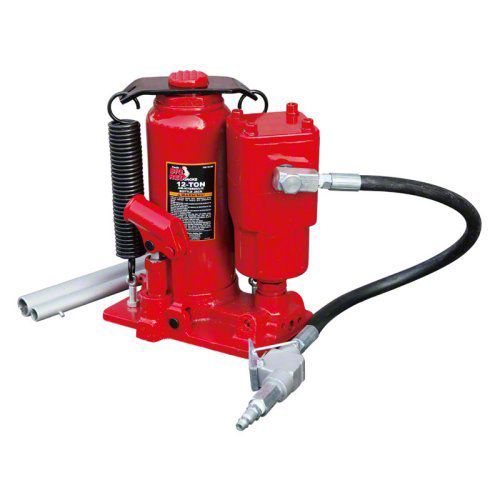 Mach-E Big Red Air Hydraulic Bottle Jack; 12-Ton Capacity - Free Shipping