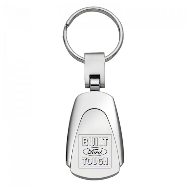 Mach-E Built Ford Tough Teardrop Key Fob - Free Shipping