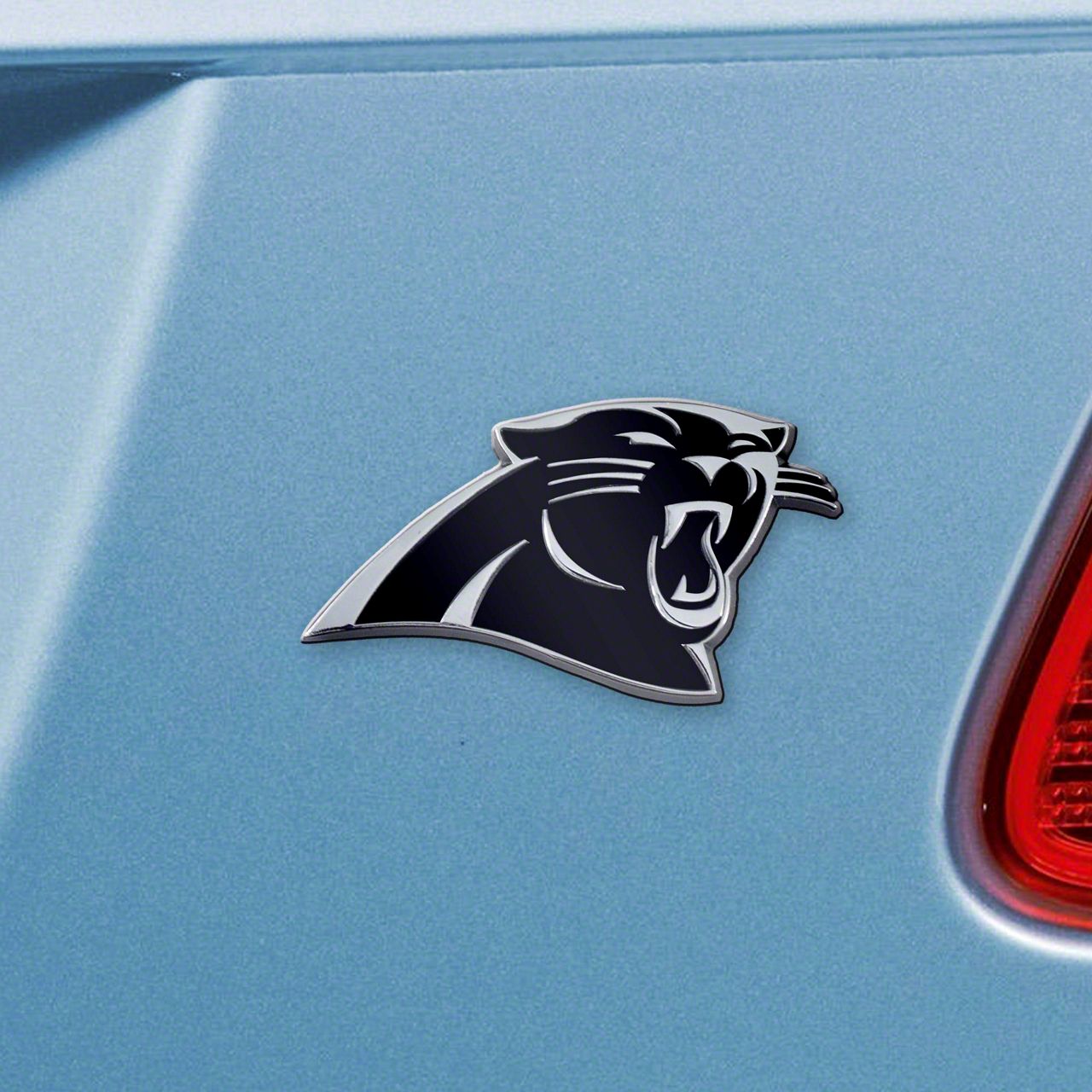 Mach-E Carolina Panthers Emblem; Chrome (Universal; Some Adaptation May ...