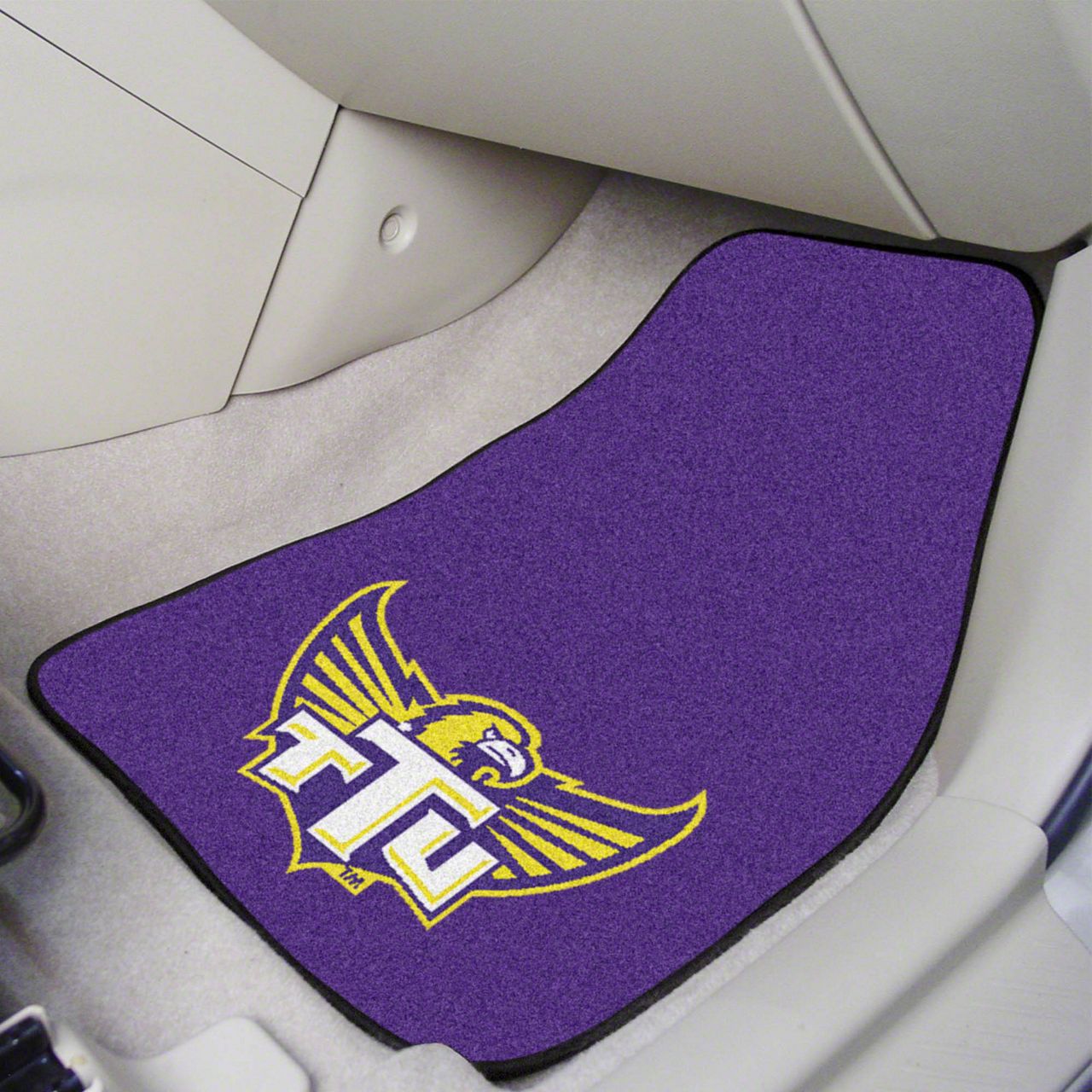 Mach-E Carpet Front Floor Mats with Tennessee Tech University Logo ...
