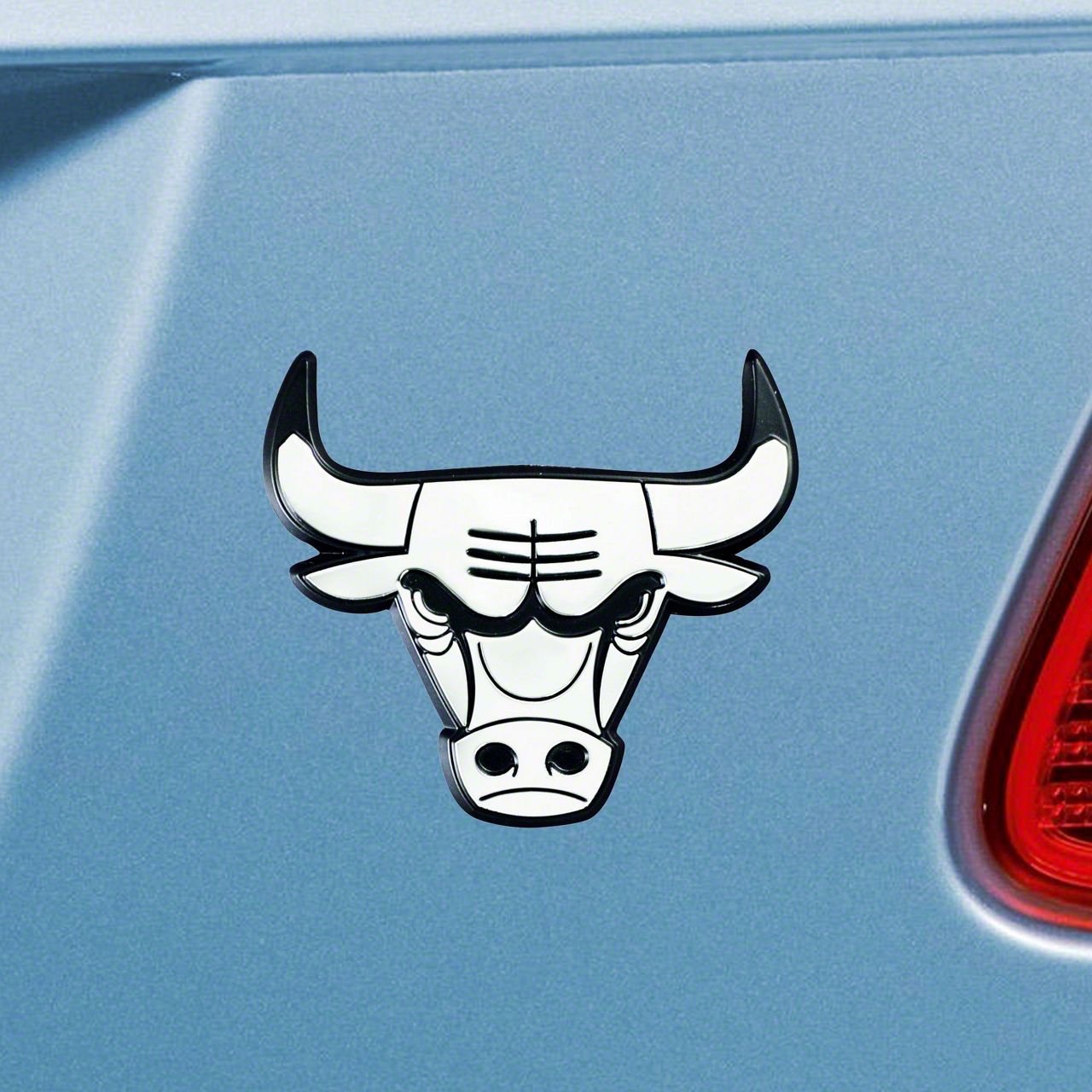 Mach-E Chicago Bulls Emblem; Chrome (Universal; Some Adaptation May Be ...