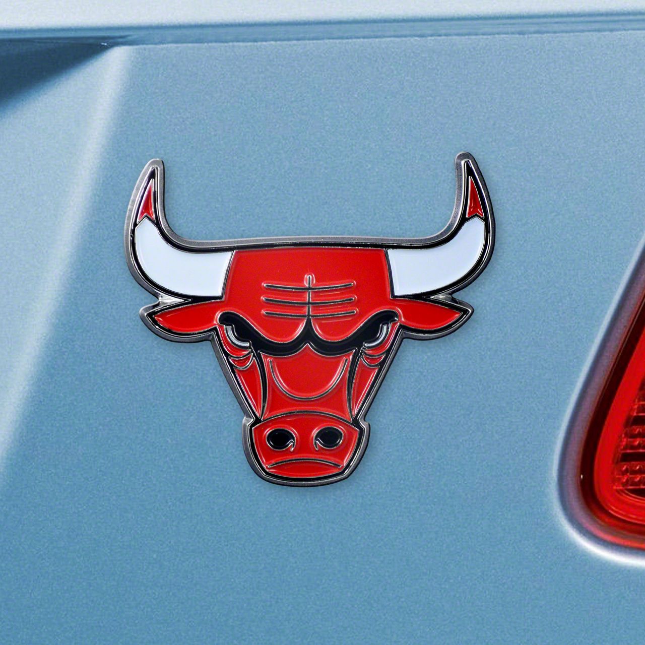Mach-E Chicago Bulls Emblem; Red (Universal; Some Adaptation May Be ...