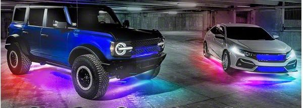 Mach-E ColorSMART Chasing Pattern RGB LED Underbody Kit (Universal ...