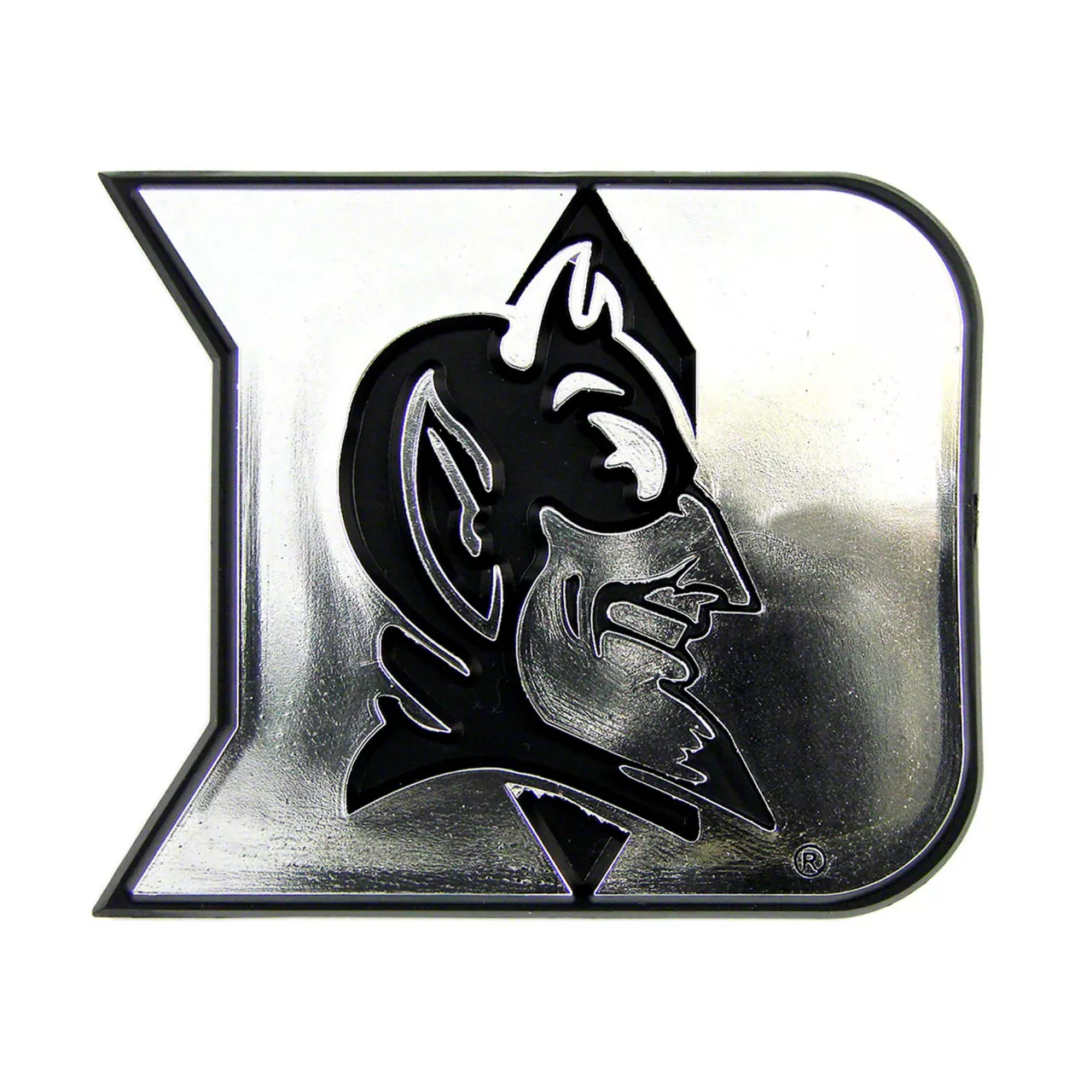 Mach-E Duke University Molded Emblem; Chrome (Universal; Some ...