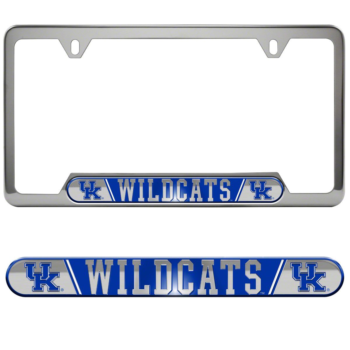 Mach-E Embossed License Plate Frame with University of Kentucky Logo ...