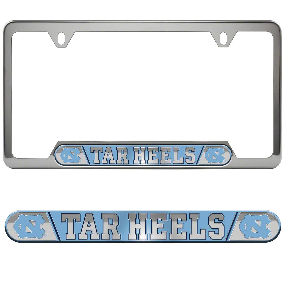 Mach-E Embossed License Plate Frame with University of North Carolina ...