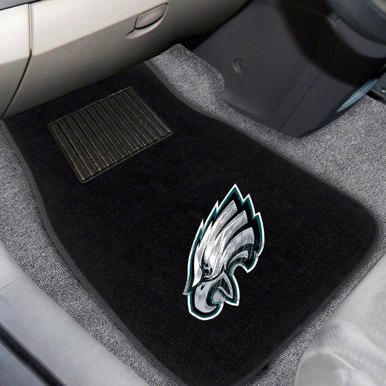 Mach-E Embroidered Front Floor Mats with Philadelphia Eagles Logo ...