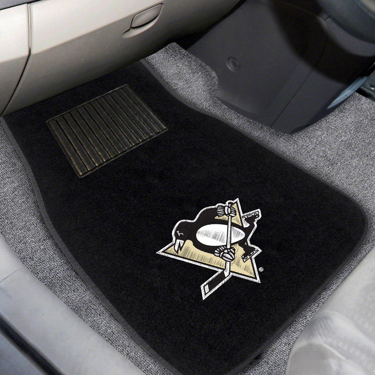 Mach-E Embroidered Front Floor Mats with Pittsburgh Penguins Logo ...