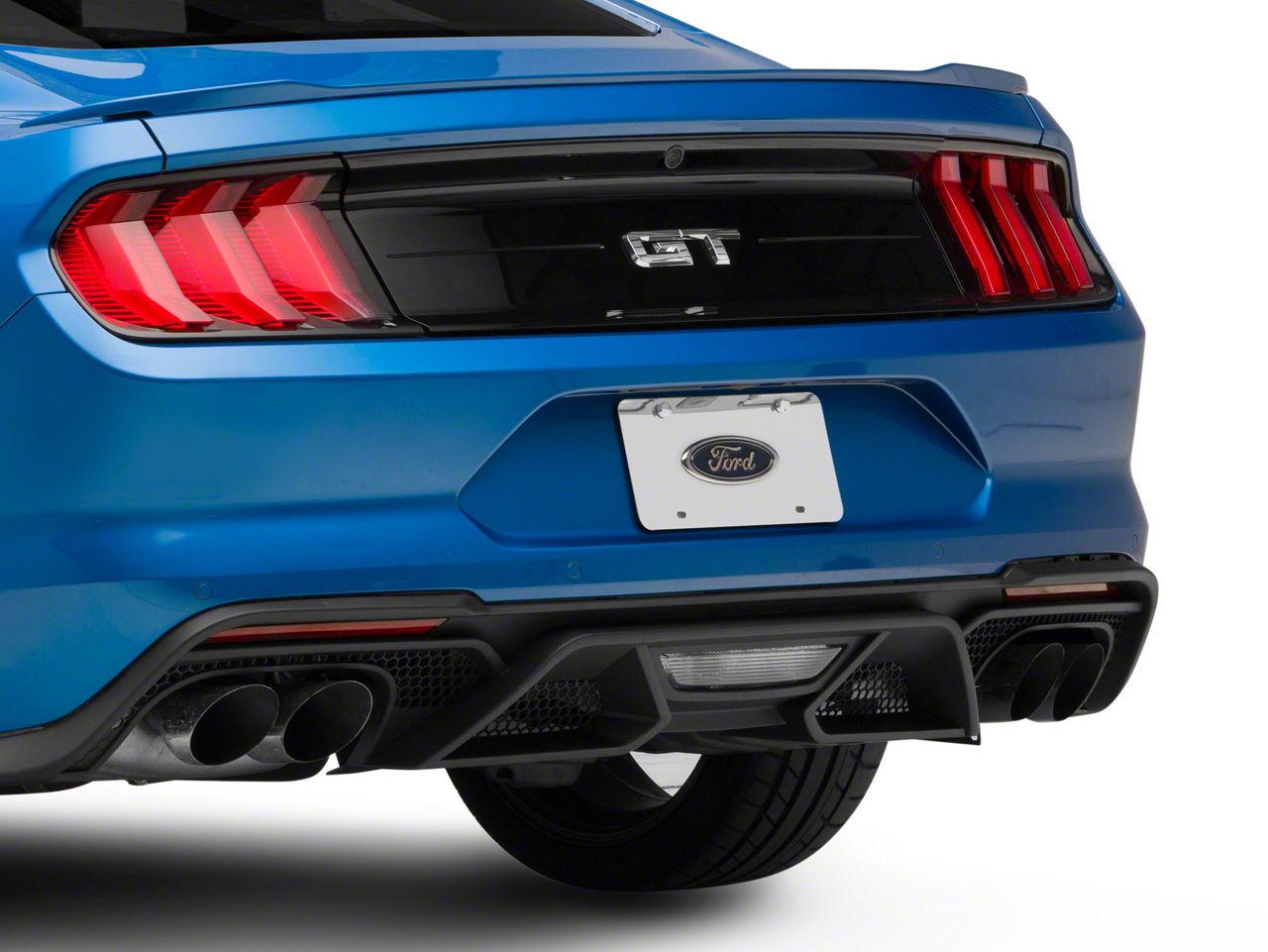 Mach-E Ford Logo License Plate; Chrome on Chrome (Universal; Some ...