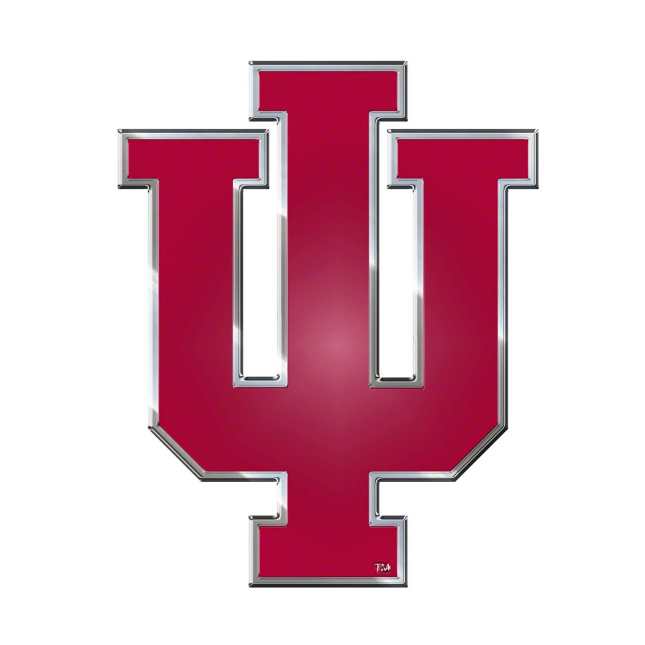 Mach-E Indiana University Embossed Emblem; Crimson (Universal; Some ...