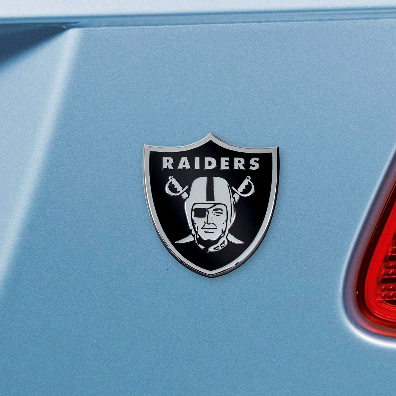 Mach-E Las Vegas Raiders Emblem; Chrome (Universal; Some Adaptation May ...