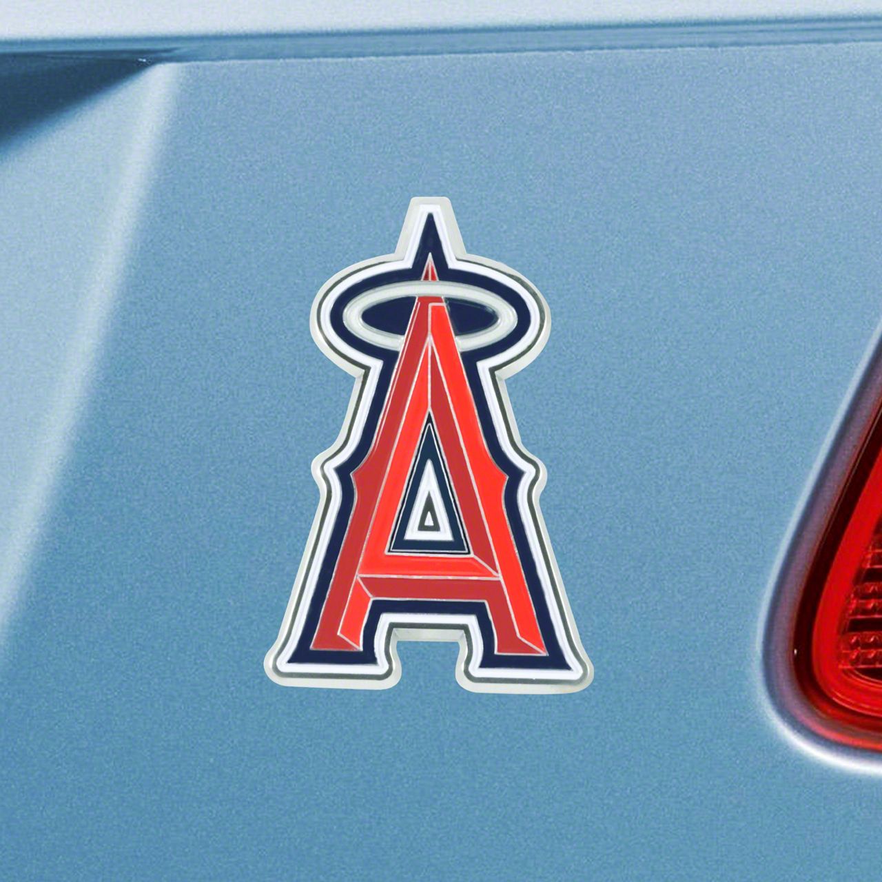 Mach-E Los Angeles Angels Emblem; Red (Universal; Some Adaptation May ...