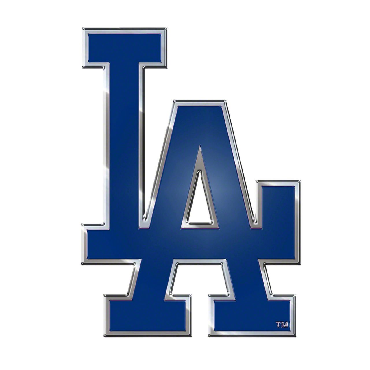 Mach-E Los Angeles Dodgers Embossed Emblem; Blue (Universal; Some ...