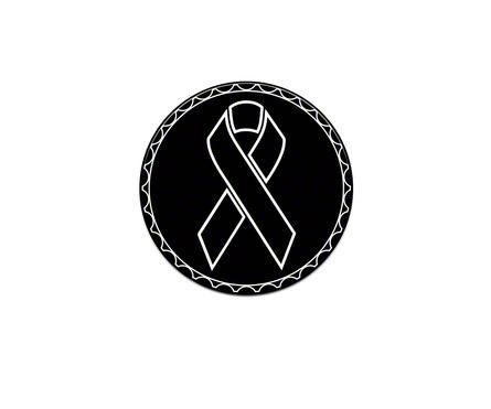 Mach-E Melanoma Cancer Ribbon Rated Badge (Universal; Some Adaptation ...
