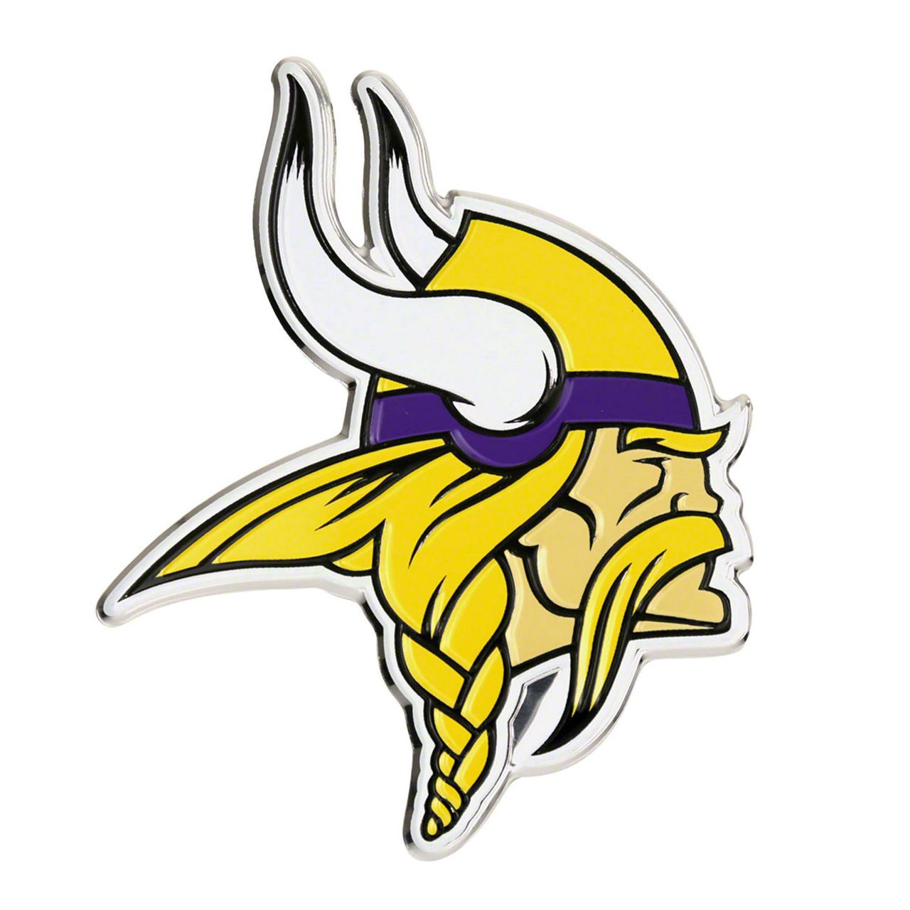 Mach-E Minnesota Vikings Embossed Emblem; Yellow (Universal; Some ...