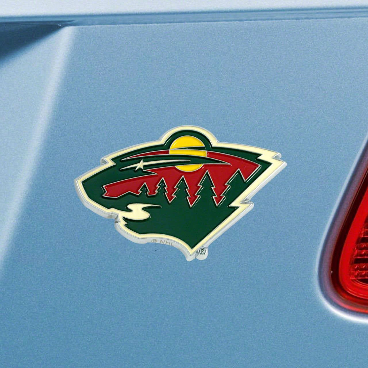 Mach-E Minnesota Wild Emblem; Green (Universal; Some Adaptation May Be ...