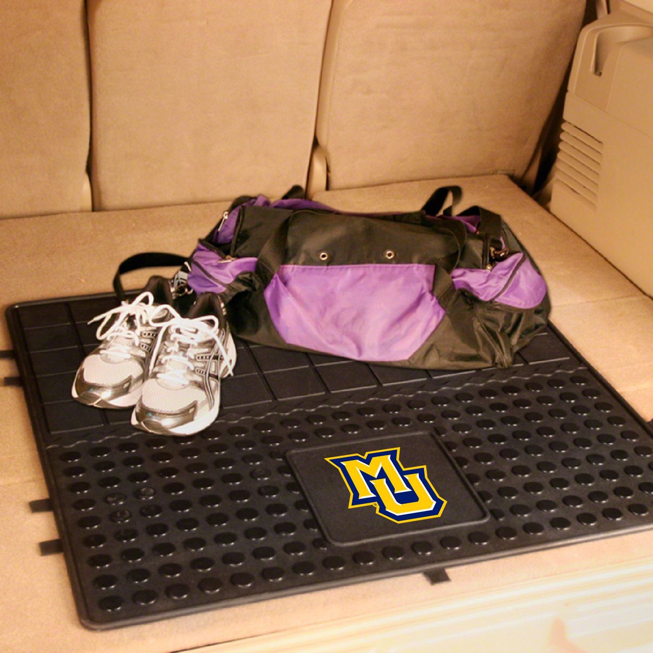 Mach-E Molded Trunk Mat with Marquette University Logo (Universal; Some ...