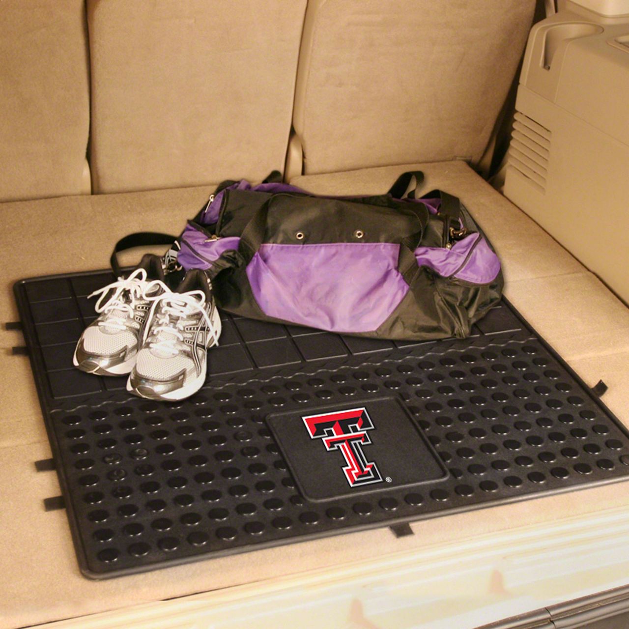 Mach-E Molded Trunk Mat with Texas Tech University Logo (Universal ...