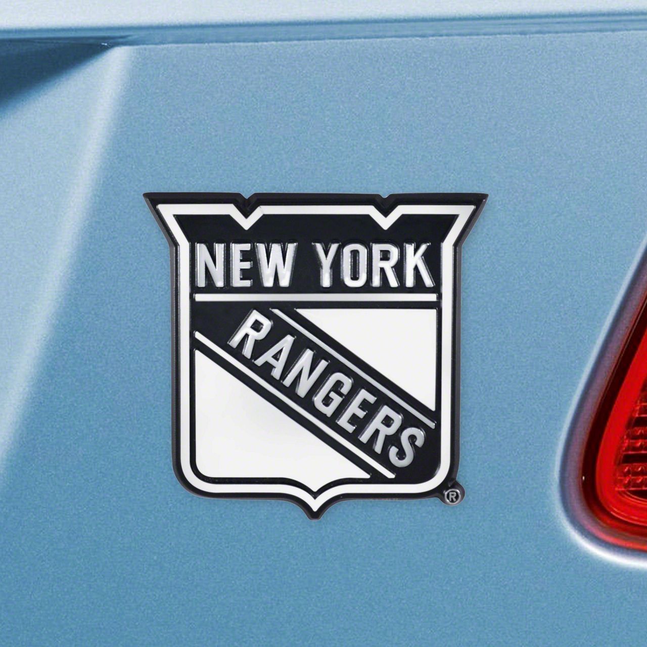 Mach-E New York Rangers Emblem; Chrome (Universal; Some Adaptation May ...