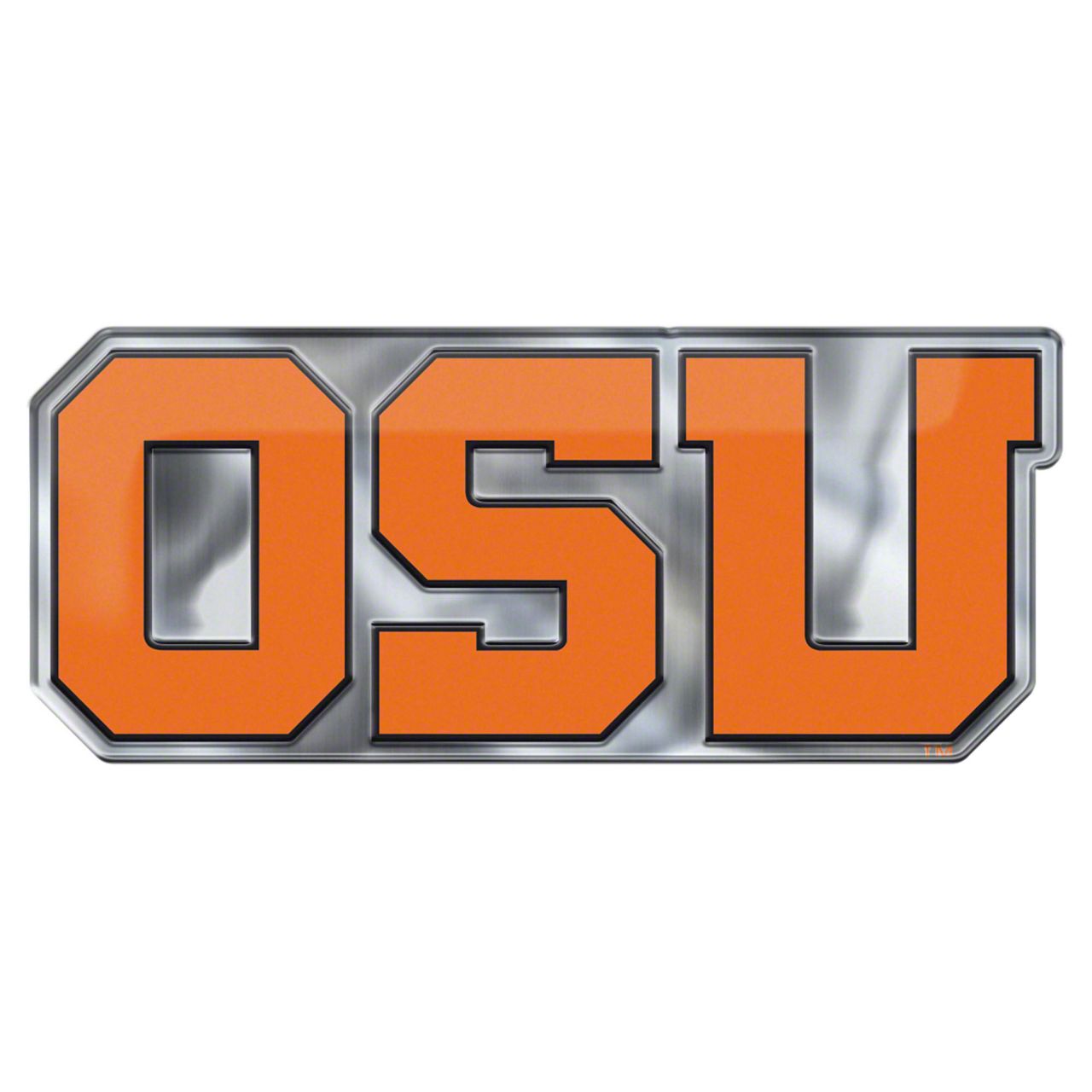 Mach-E Oregon State University Embossed Emblem; Orange (Universal; Some ...