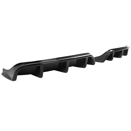 Mach-E Rear Bumper Lip Diffuser; Gloss Black (21-26 Mustang Mach-E GT ...