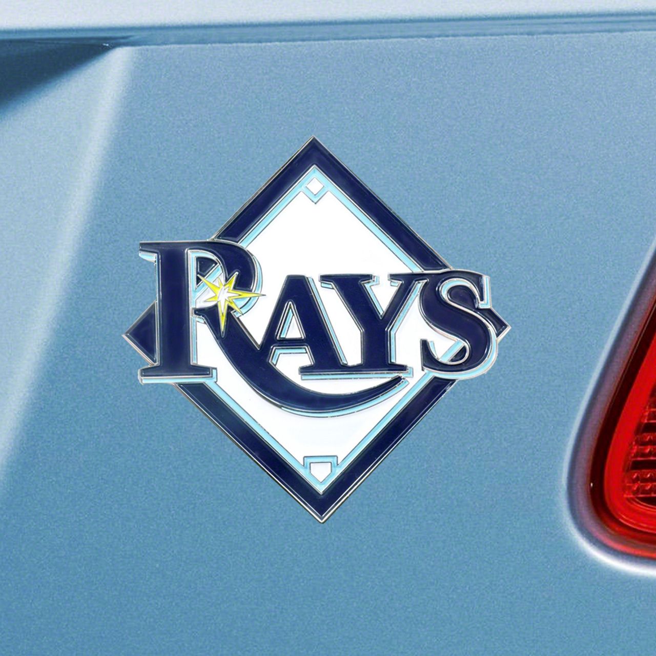 Mach-E Tampa Bay Rays Emblem; Navy (Universal; Some Adaptation May Be ...