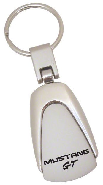 Mach-E Teardrop Style Key Chain with Mustang GT Logo - Free Shipping