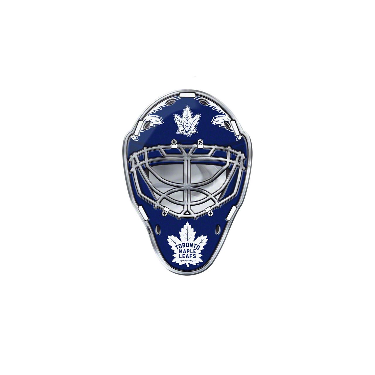 Mach-E Toronto Maple Leafs Embossed Helmet Emblem; Royal (Universal ...