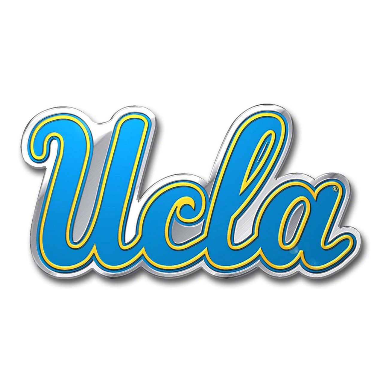 Mach-E UCLA Embossed Emblem; Blue (Universal; Some Adaptation May Be ...