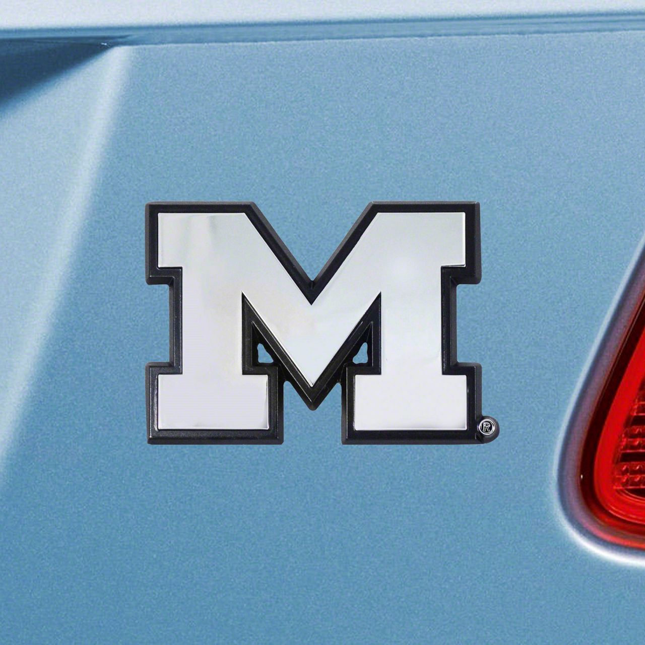 Mach-E University of Michigan Emblem; Chrome (Universal; Some ...