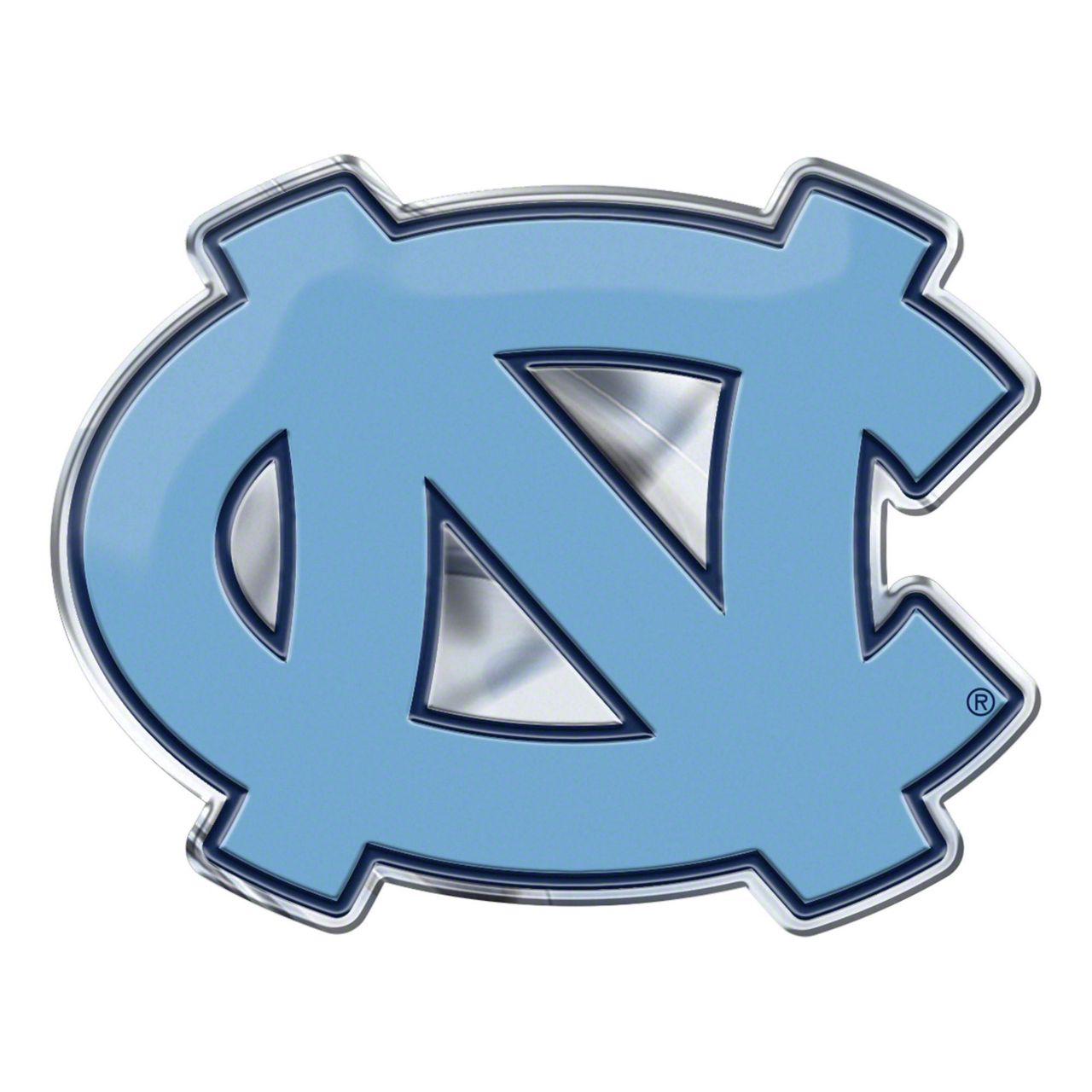 Mach-E University of North Carolina Embossed Emblem; Blue (Universal ...
