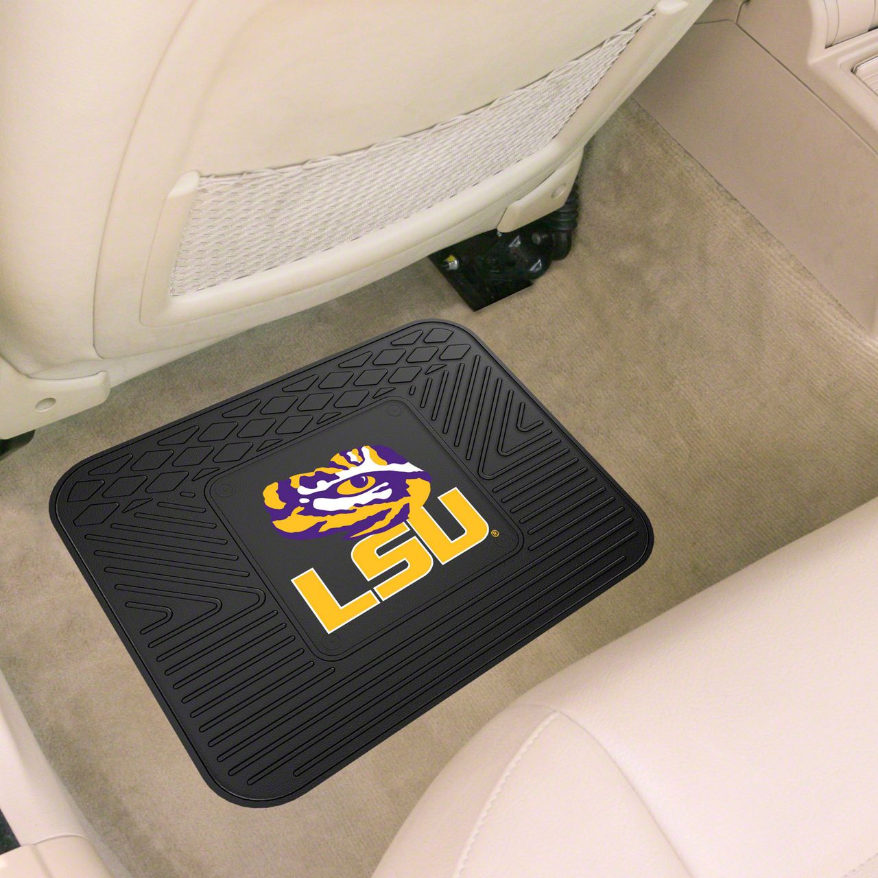 Mach-E Utility Mat with LSU Logo; Black (Universal; Some Adaptation May ...