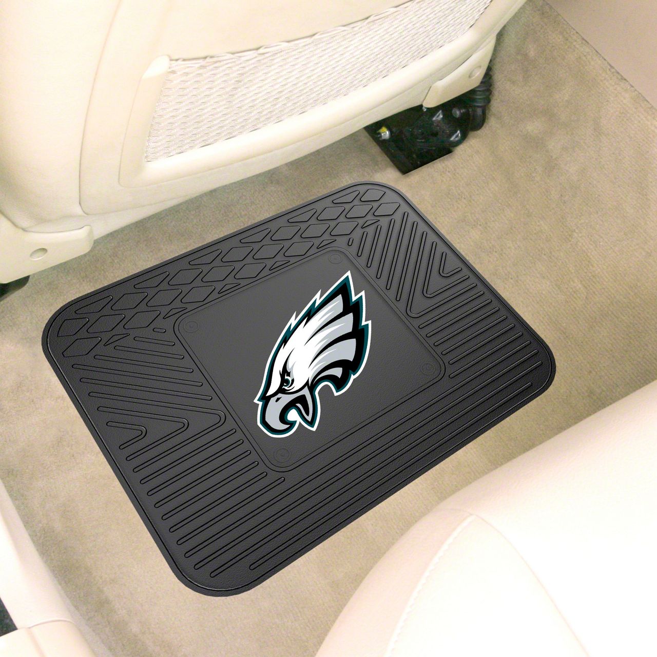 Mach-E Utility Mat with Philadelphia Eagles Logo; Black (Universal ...