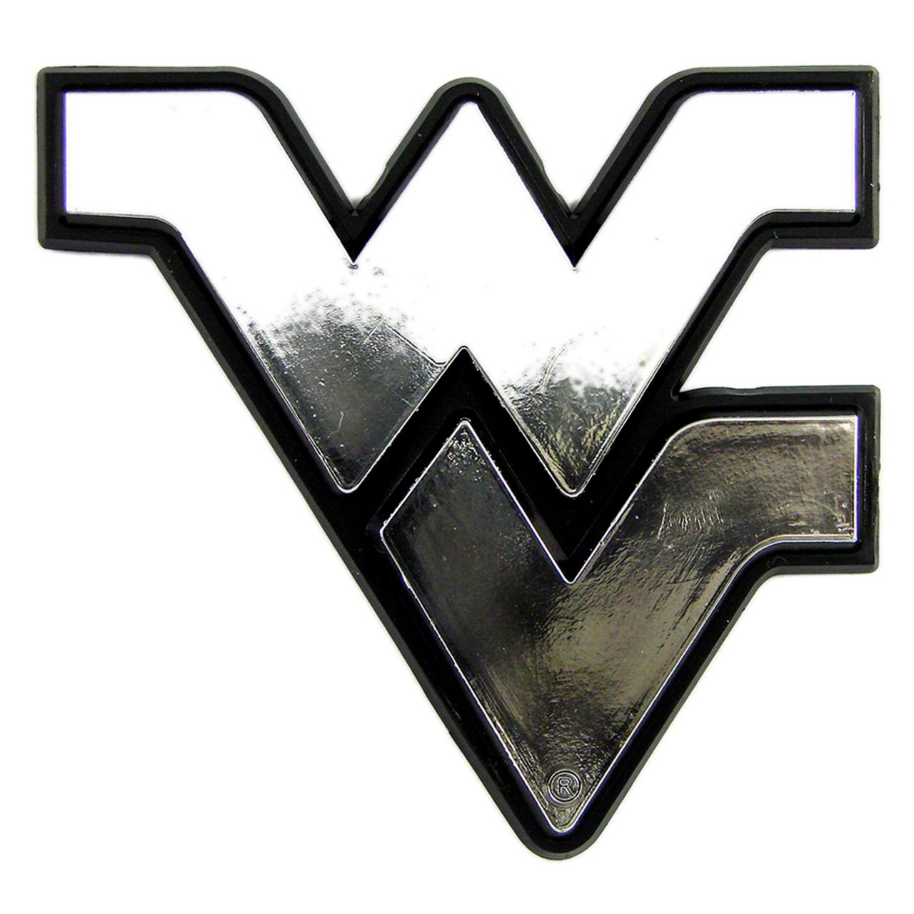 Mach-E West Virginia University Molded Emblem; Chrome (Universal; Some ...