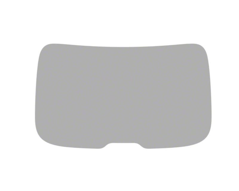 Mach-E Window Tint Pre-Cut Kit; Wiper 1-Piece Back Glass; 5% Dark (21 ...