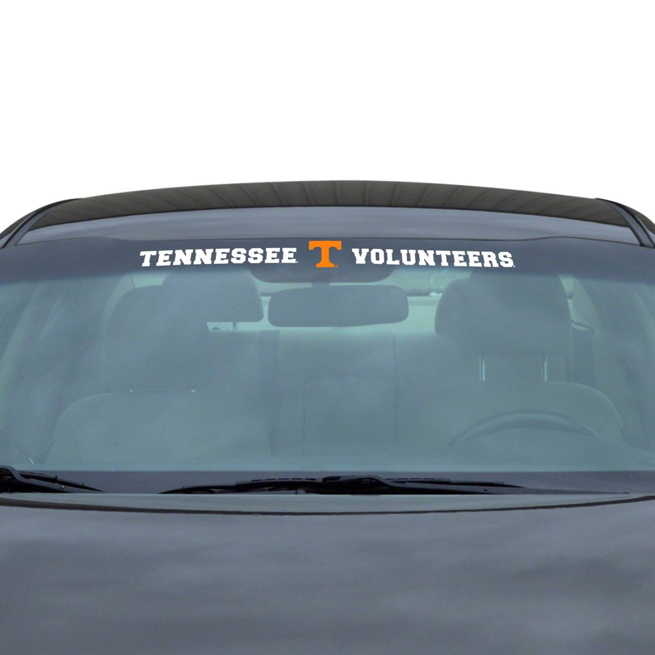 Mach-E Windshield Decal with University of Tennessee Logo; White ...