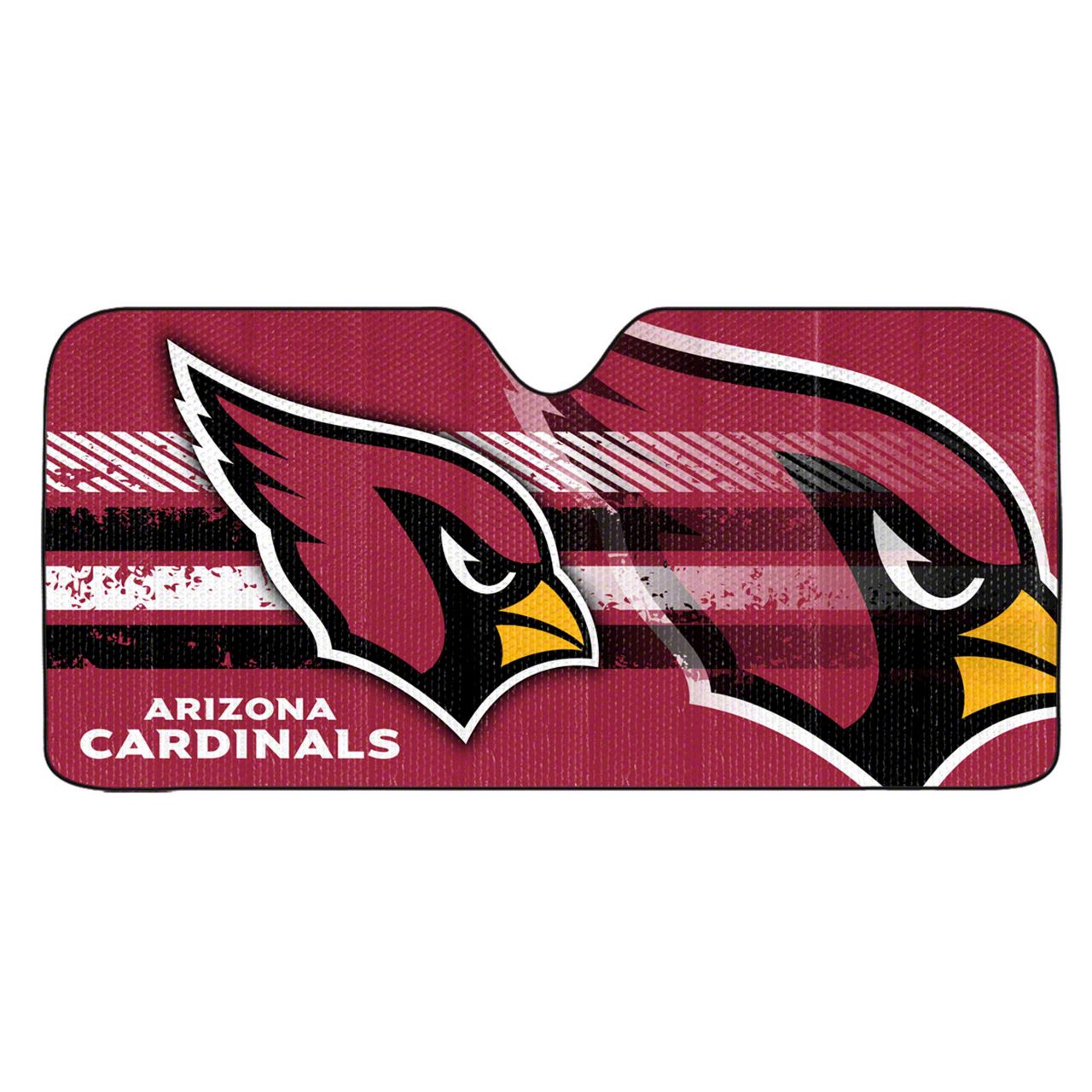 Mach-E Windshield Sun Shade with Arizona Cardinals Logo; Red (Universal ...