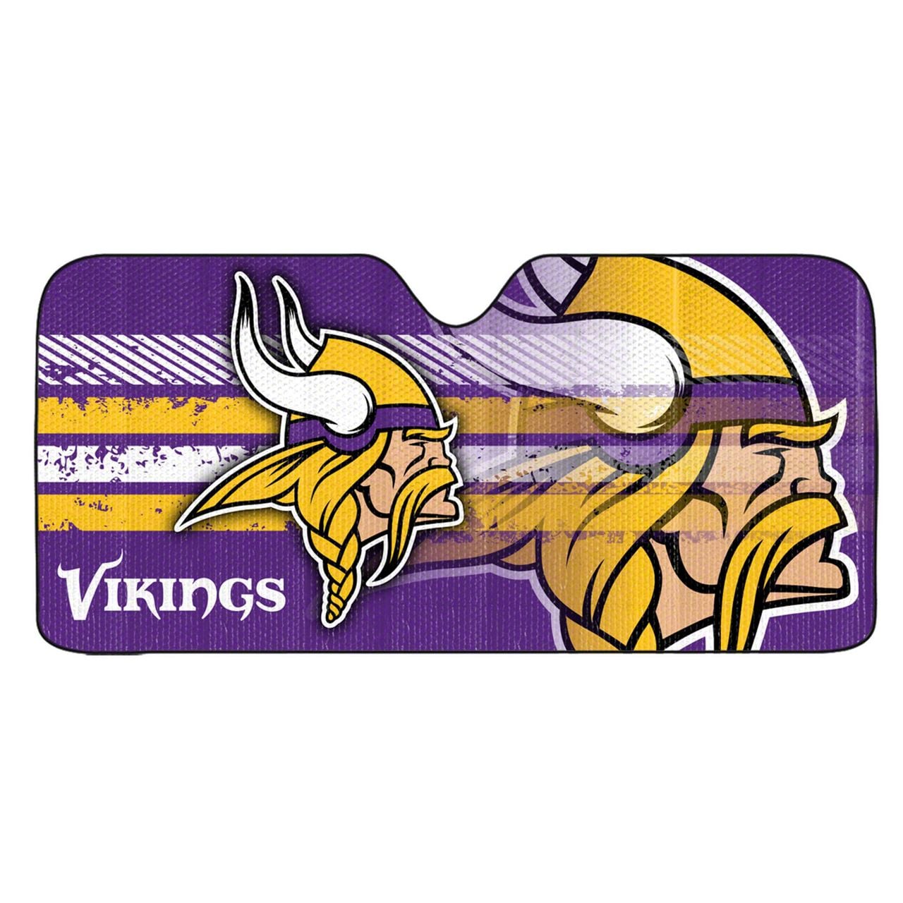 Mach-E Windshield Sun Shade with Minnesota Vikings Logo; Purple ...