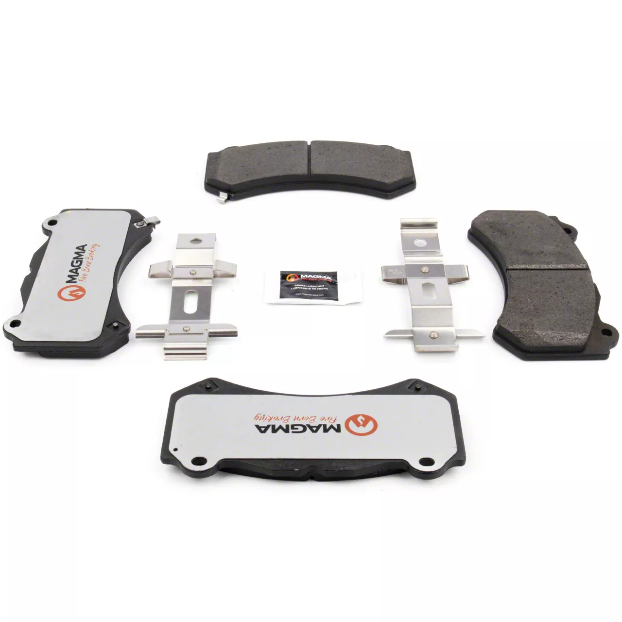 Magma Brakes Camaro Pro-Series Semi-Metallic Brake Pads; Front Pair ...