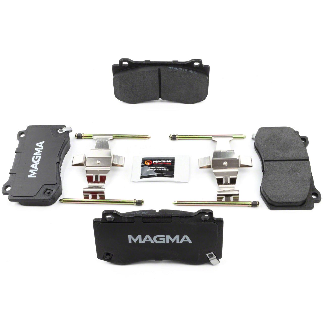 Magma Brakes Challenger Premium Ceramic Brake Pads; Front Pair PMD1149C ...