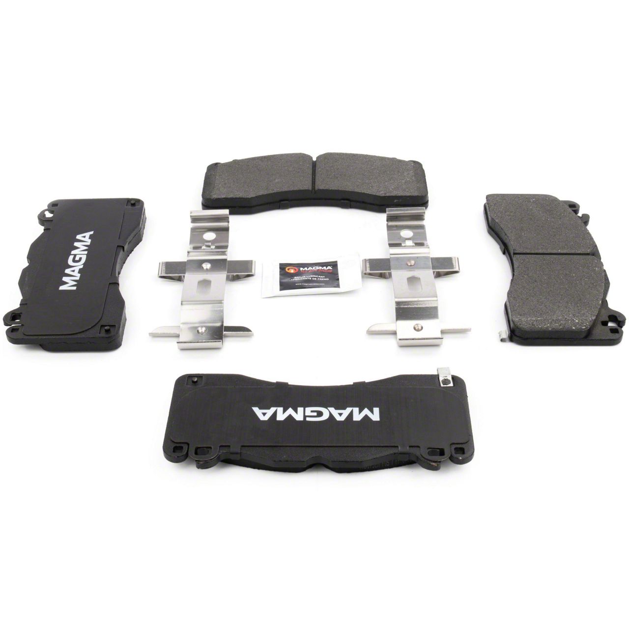 Magma Brakes Mustang Premium Semi-Metallic Brake Pads; Front Pair ...