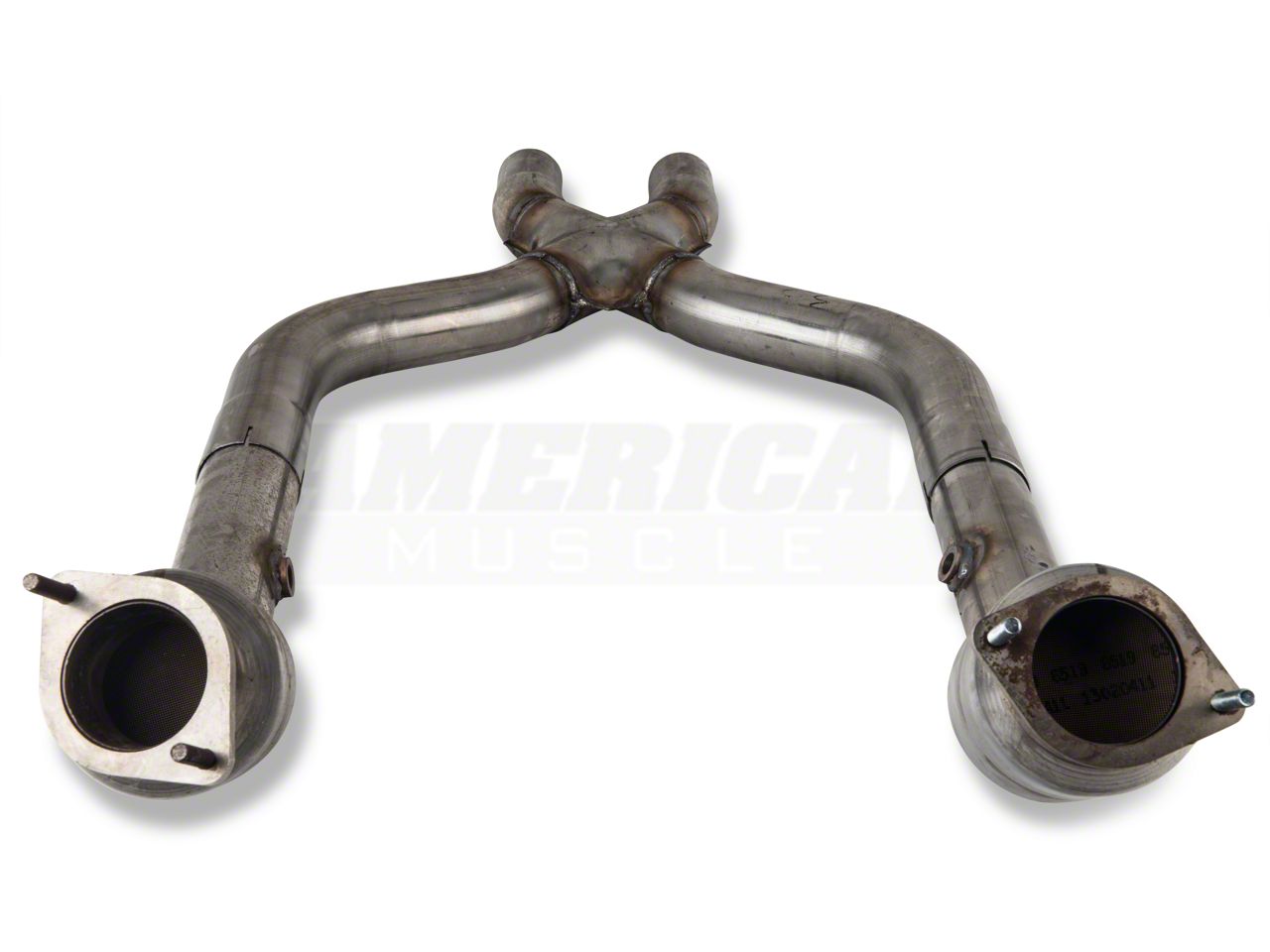 Magnaflow Mustang Direct-Fit Catted Tru-X X-Pipe; OEM Grade 49976 (11 ...