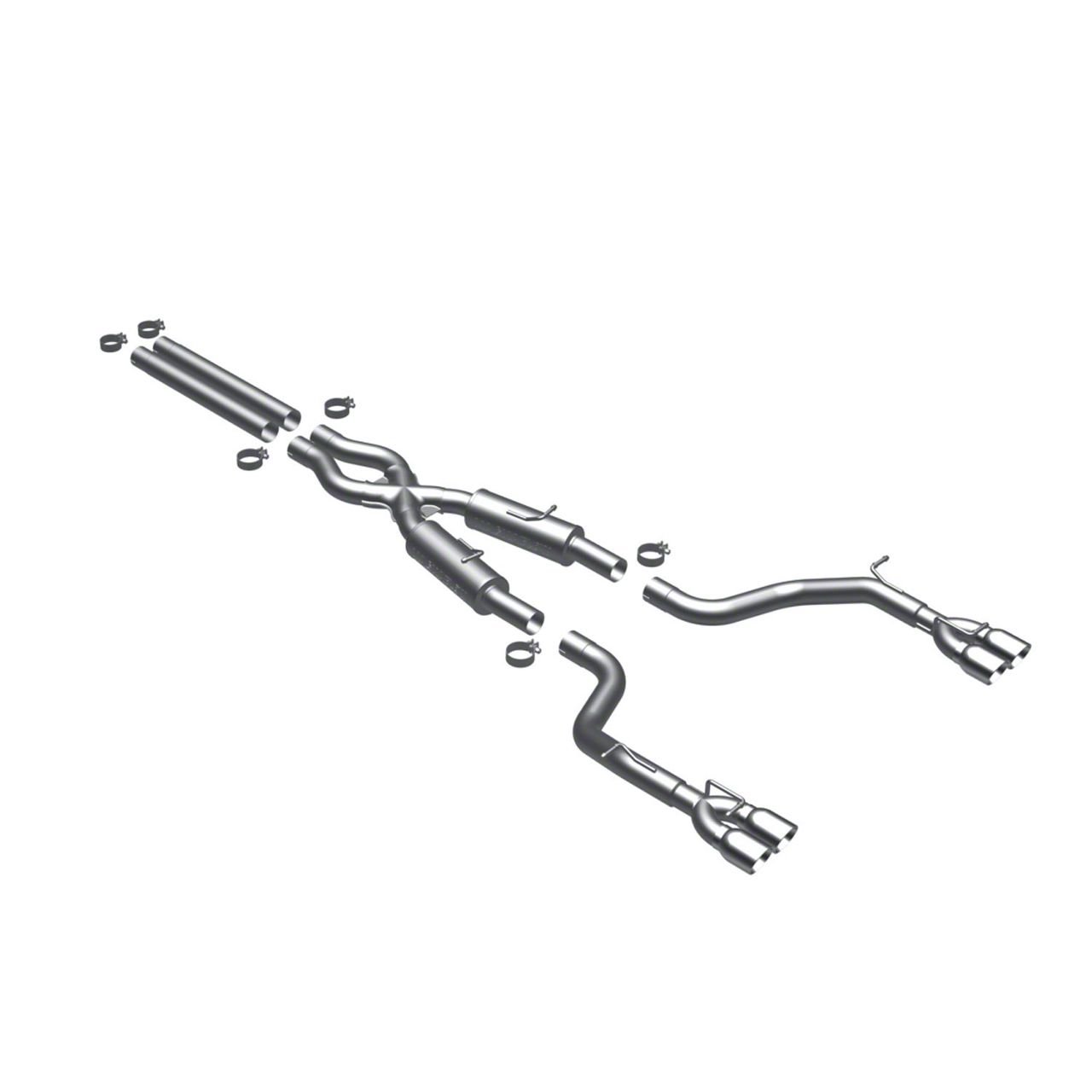 Magnaflow Challenger Competition Series Cat-Back Exhaust with Polished ...