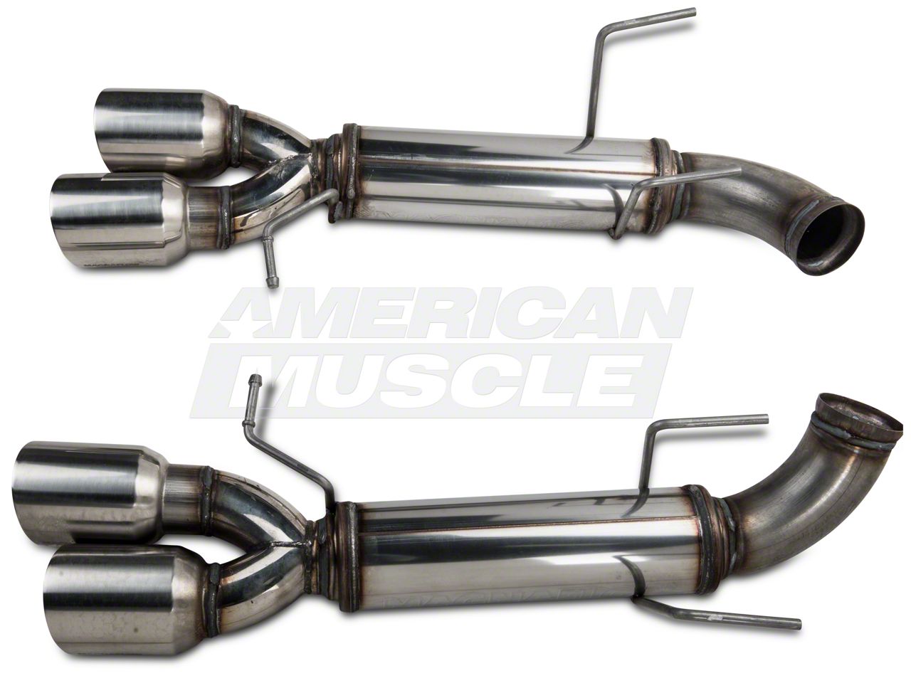 Magnaflow Mustang Competition Series Quad Tip Axle-Back Exhaust with ...