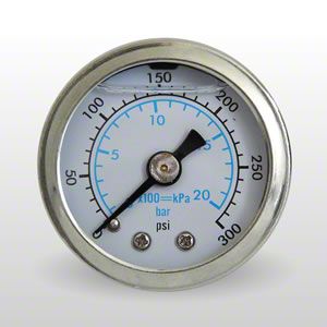 Marshall Instruments Universal AM WS White PSI/kPa/Bar Dial 1.50-Inch ...