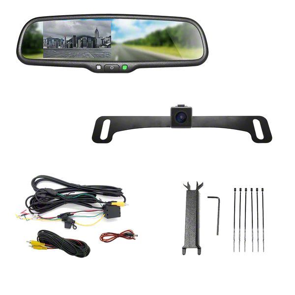 Master Tailgaters Camaro 4.30-Inch Auto Adjusting Brightness LCD Rear ...
