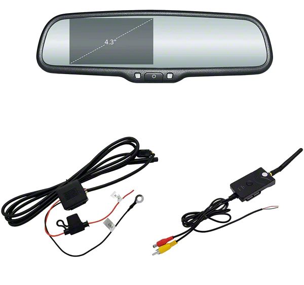 Master Tailgaters Camaro 4.30-Inch Auto Adjusting Brightness LCD Rear ...